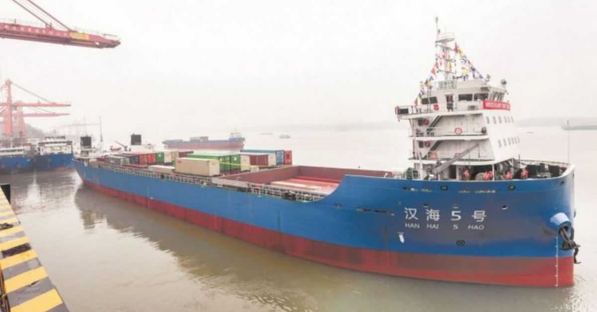 China’s largest river-boxship makes maiden voyage - Maritime Gateway