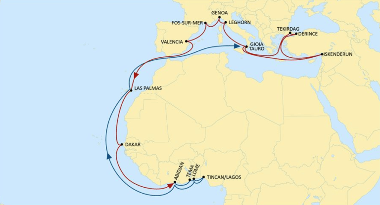 MSC connects West Med, West Africa and Türkiye | Maritime Gateway ...
