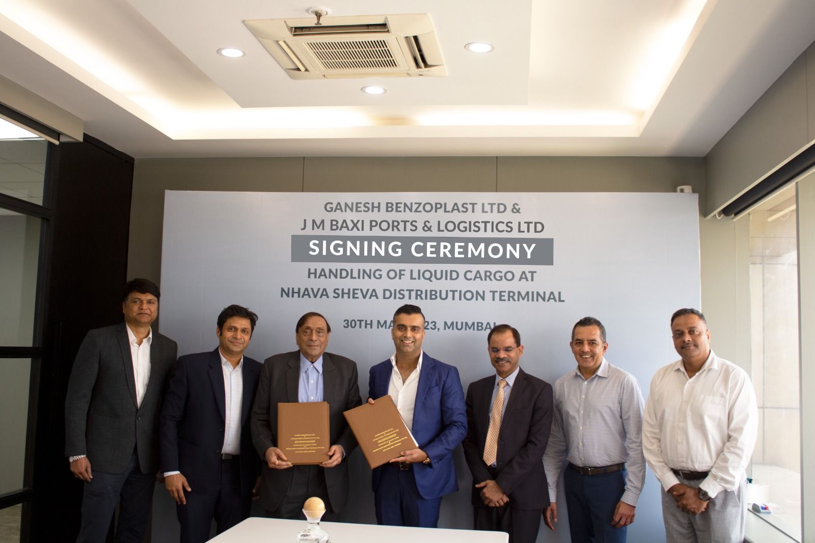Nhava Sheva Distribution Terminal and Ganesh Benzoplast partner for liquid cargo terminal at ...